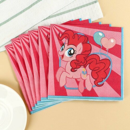 Hasbro Салфетки бумажные My little pony, 33х33 см, 20 шт, 3-х слойные