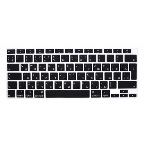 Накладка на клавиатуру с Европейской раскладкой с гравировкой для MacBook Air 13 2020 M1 (Модель: A2179 A2337) 1 шт.