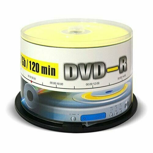 Диски DVD-R Mirex Brand 16X 4,7GB Cake box 50
