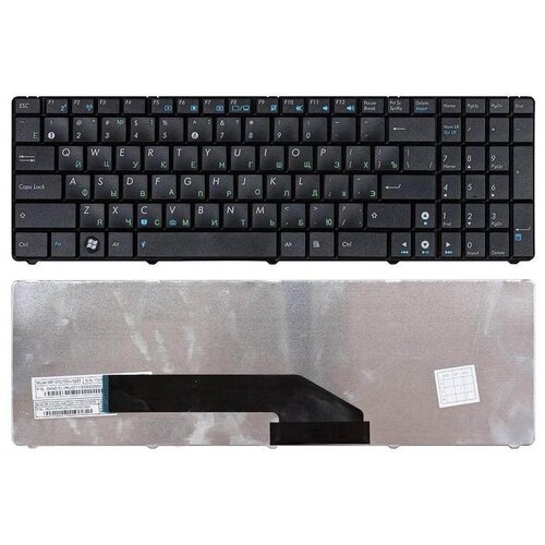 Клавиатура для ноутбука Asus F52A, черная, русская, версия 1