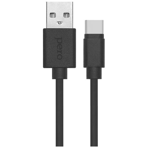 Кабель Pero DC-03 USB (m) - USB Type-C (m), 0.2 м, черный