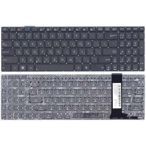 Клавиатура для ноутбука Asus G56, русская, черная