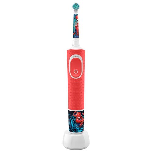  Электрическая зубная щетка Oral-B Vitality Kids Spiderman D100.413.2K, красный