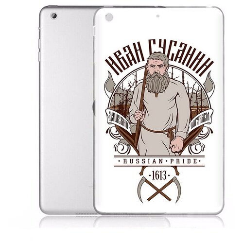 Чехол задняя-панель-накладка-бампер MyPads Иван Сусанин для Apple iPad Air (2013)-A1474/A1475/A1476 противоударный