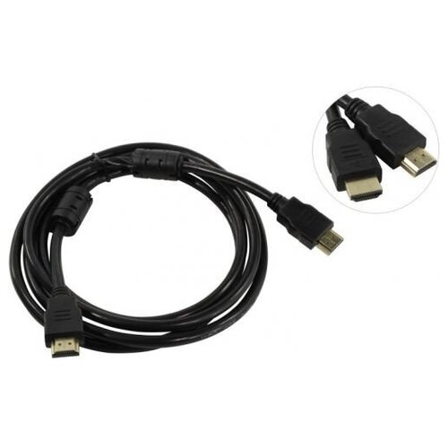 Кабель HDMI 2м 5bites APC-200-020F круглый черный
