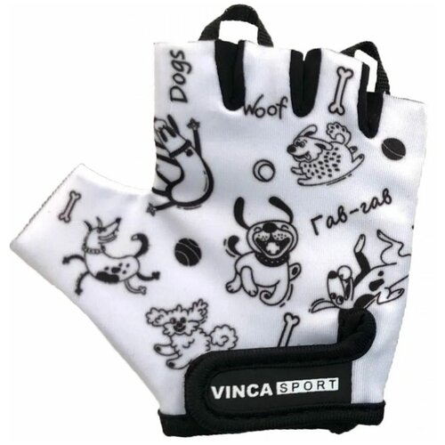 Перчатки Vinca Sport, размер 4XS, белый