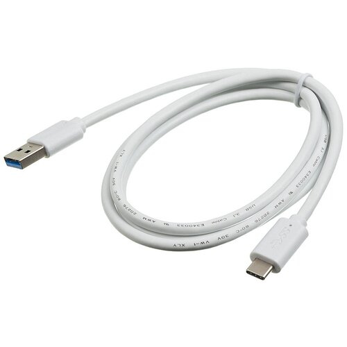 Кабель Buro BHP USB-TPC-1W USB 3.0 A(m) USB Type-C (m) 1 м, белый