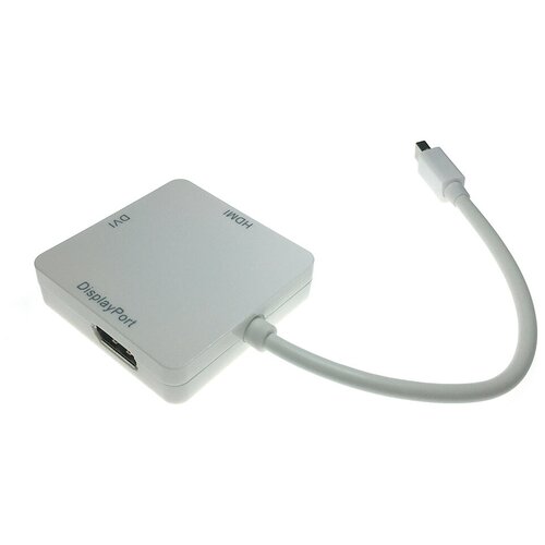 Конвертер Mini Display Port Male to DVI, Espada EMDPM-3in1DPF20