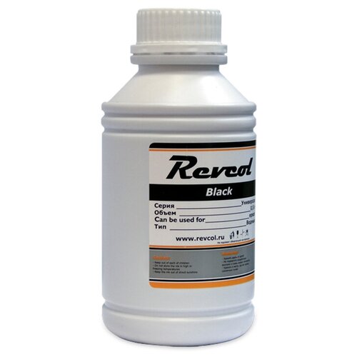 Чернила Revcol для Epson, Black, Dye, 500 мл.