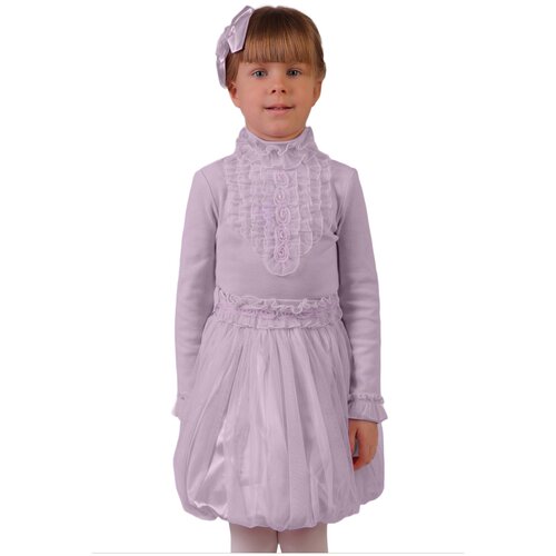 Школьная блуза Инфанта, размер 104/52, фиолетовый