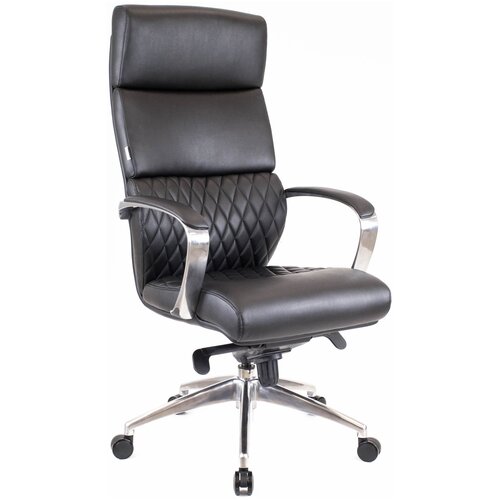 Компьютерное кресло Everprof President для руководителя, обивка: искусственная кожа, цвет: черный