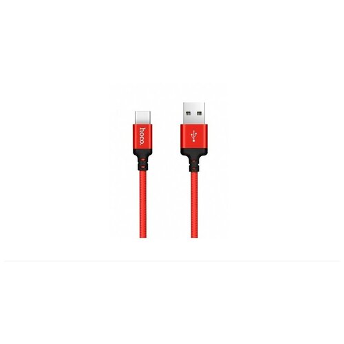 Кабель USB Lightning X57 2.4A 1M HOCO красный аксы