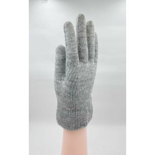 Перчатки , размер 6-10, серый
