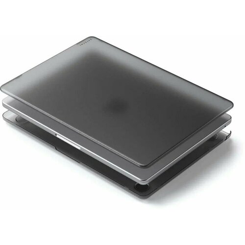 Чехол-накладка для ноутбука 13.6" Satechi Eco-Hardshell Case For Macbook Air M2. Цвет: темный-прозрачный цвет: темный-прозрачный