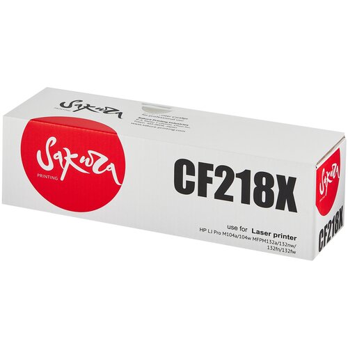 Картридж CF218X (18X) Black для принтераHP LaserJet Pro MFP M132a; M132fw; MFP M132nw