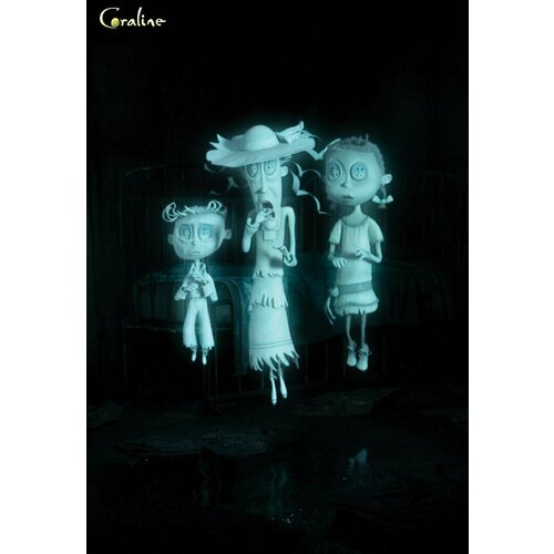 Плакат, постер на холсте Coraline/Коралина в Стране Кошмаров/. Размер 30 х 42 см