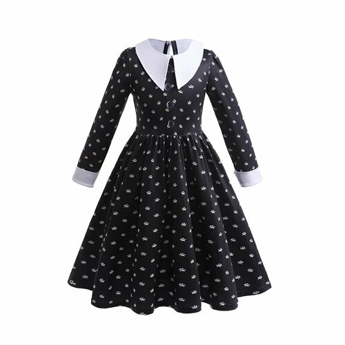 Платье, размер 110, черный