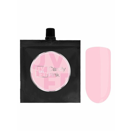 Гель ABC в дой-паке с дозатором, 180мл (16 Candy Pink), Irisk professional, 4680379264997