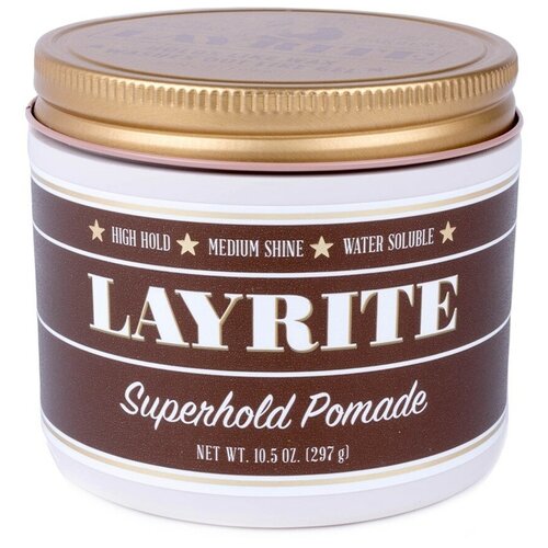 Layrite Помада Superhold Pomade, сильная фиксация, 297 г