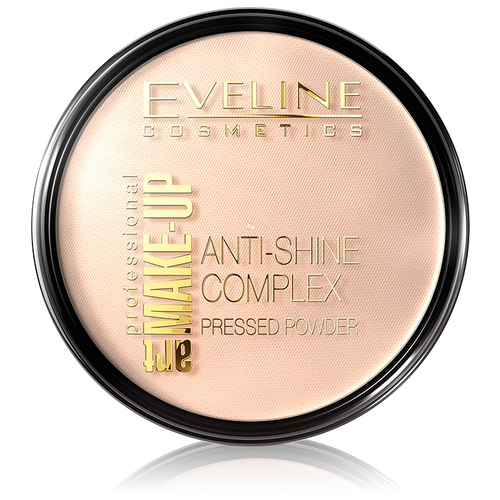Eveline Cosmetics Пудра Art Make-Up Professional компактная Anti-Shine Complex Pressed Powder 1 шт. 32 Natural 14 г