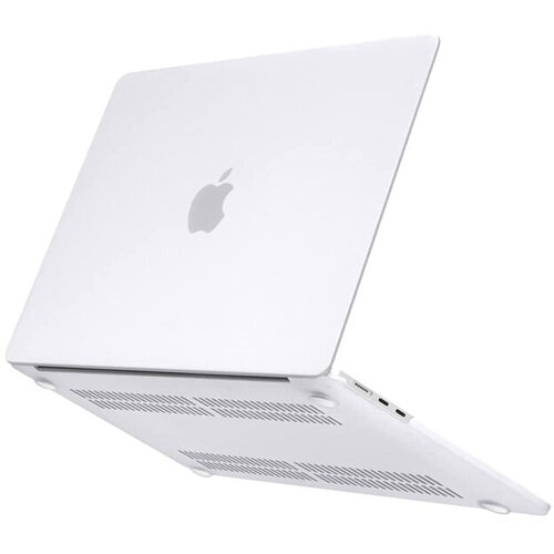 Чехол для MacBook Air 13.6 2022 2023 2024 M3 A3113 M2 A2681 Hard Shell Case белый