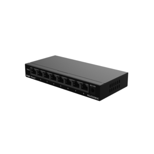 Коммутатор Ruijie Reyee 8-Port Gigabit Smart Switch, 8 Gigabit RJ45 Ports, Desktop Steel Case