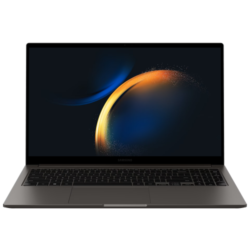 15.6" Ноутбук Samsung Galaxy Book3 15.6" 1920x1080, Intel Core i7 1355U 1.7 ГГц, RAM 16 ГБ, LPDDR4X, SSD 512 ГБ, Intel Iris Xe Graphics, Windows 11 Home, NP750XFG-KA3IN, graphite, английская раскладка