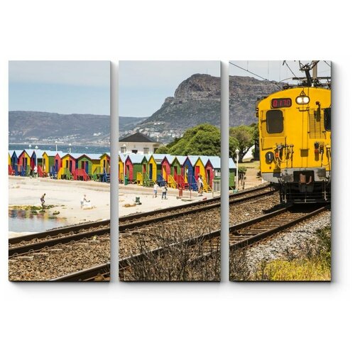 Модульная картина Курс на Кейптаун!120x86