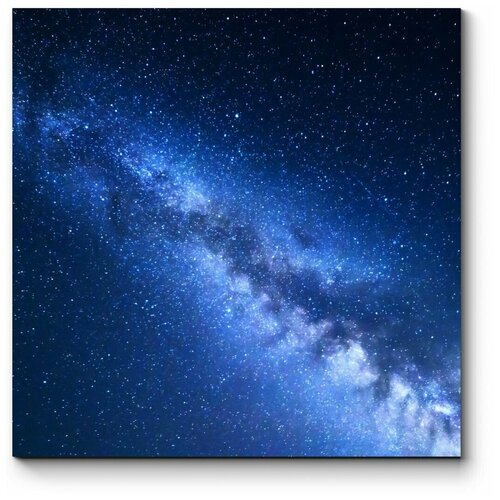 Модульная картина Ночная магия, Млечный путь50x50