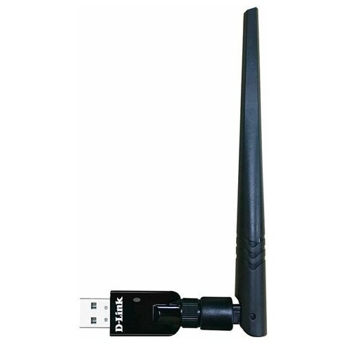 Сетевая карта D-Link AC1200 Wi-Fi USB Adapter, 1x5dBi detachable + 1x2dBi internal antennas