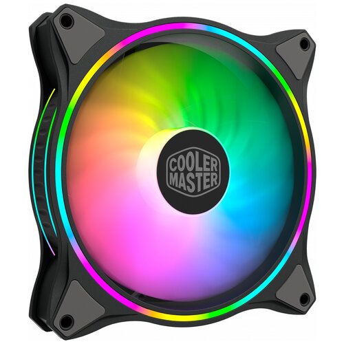Вентилятор для корпуса Cooler Master MasterFan MF140 Halo, черный/ARGB