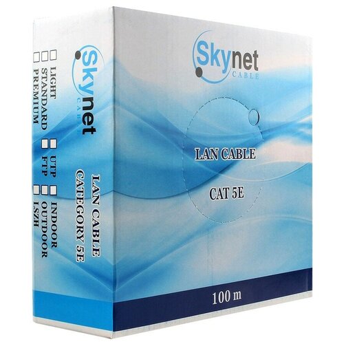 Кабель Skynet CSP-FTP-4-CU/100, 100 м, 1 шт., белый