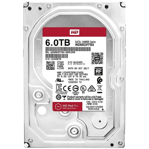 Жесткий диск Western Digital WD Red 6 ТБ WD6003FFBX