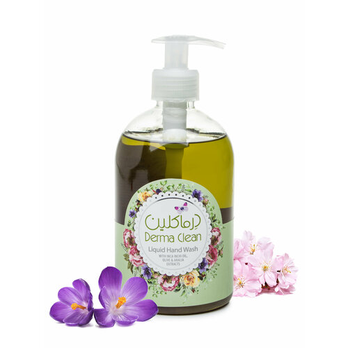 Жидкое мыло Dermo Clean с экстрактом оливы и ароматом аралии