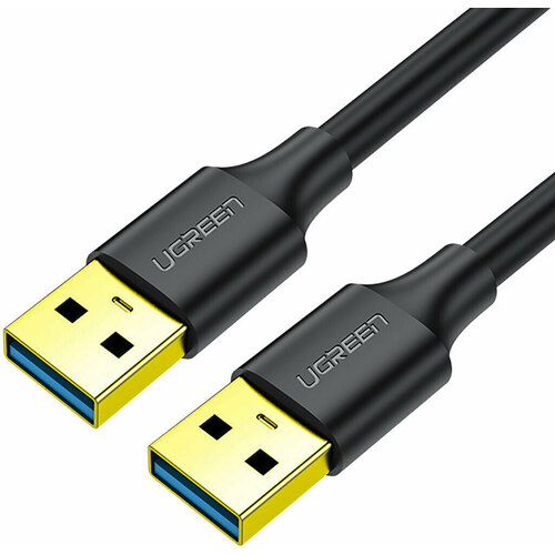 UGREEN Кабель UGREEN US128-90576 USB-A 3.0 (M) to USB-A 3.0 (M), 3m, Black