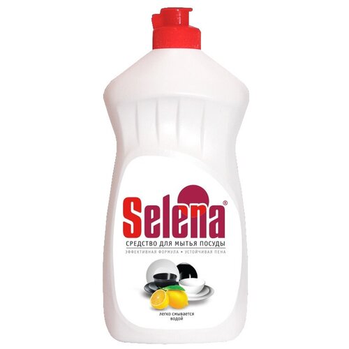 Selena Средство для мытья посуды Лимон, 0.5 л, 0.55 кг