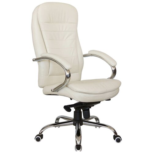 Компьютерное кресло Riva 9024 для руководителя, обивка: искусственная кожа, цвет: бежевый