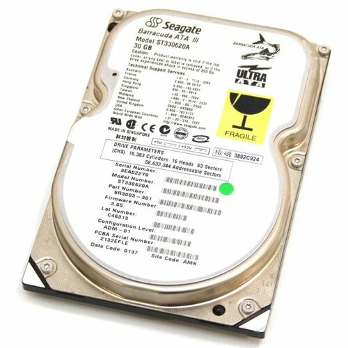 Жесткий диск Seagate ST330620A 30Gb 7200 IDE 3.5" HDD