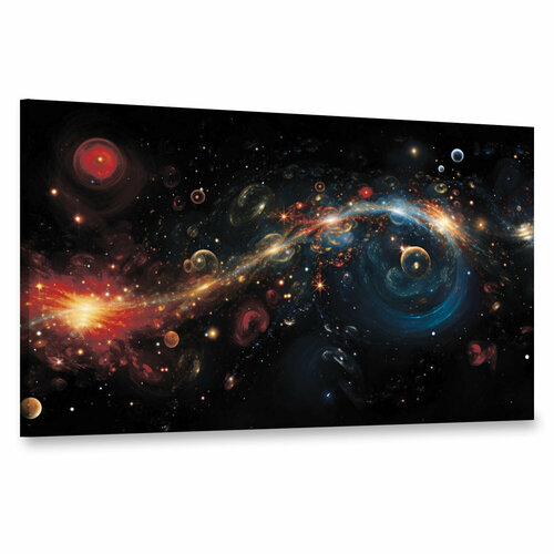 Интерьерная картина 100х60 "Звездные Магнетизмы"