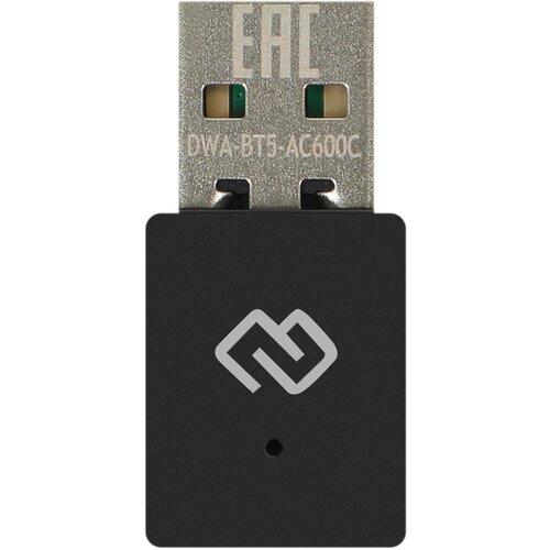 Сетевой адаптер WiFi + Bluetooth Digma USB 2.0 [dwa-bt5-ac600c]