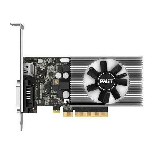 Видеокарта PALIT GeForce GT 1030 2 GB 64bit GDDR4 DVI, HDMI , (NEC103000646-1082F), OEM
