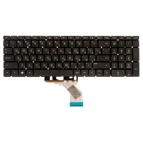 Клавиатура для ноутбука HP, черная