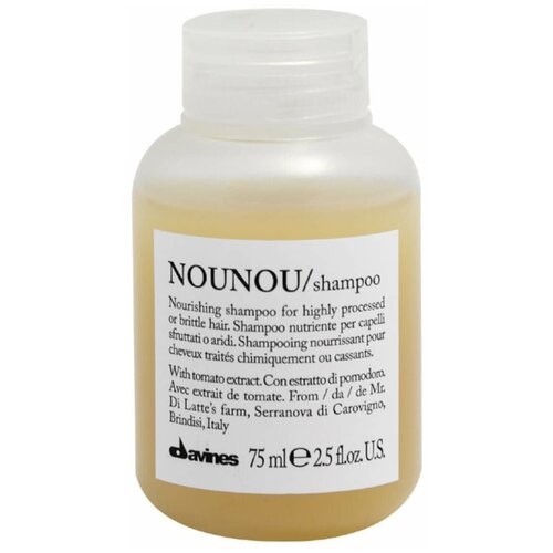 Davines Essential Haircare NouNou Nourishing illuminating shampoo - Питательный шампунь 75 мл