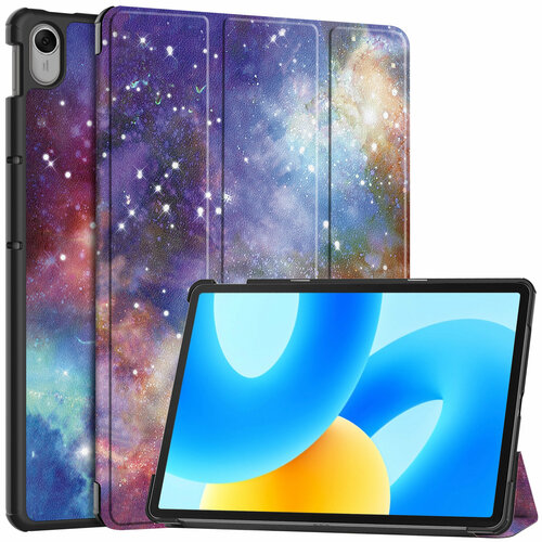 Чехол для планшета Huawei MatePad 11.5 (2023) 11.5 дюйма (BTK-W09/AL09), с магнитом и красивым рисунком (Космос)