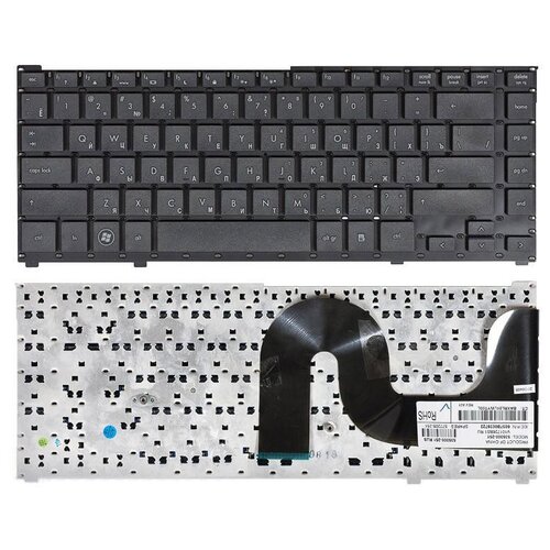 Клавиатура для ноутбука HP Probook 4311 черная без рамки