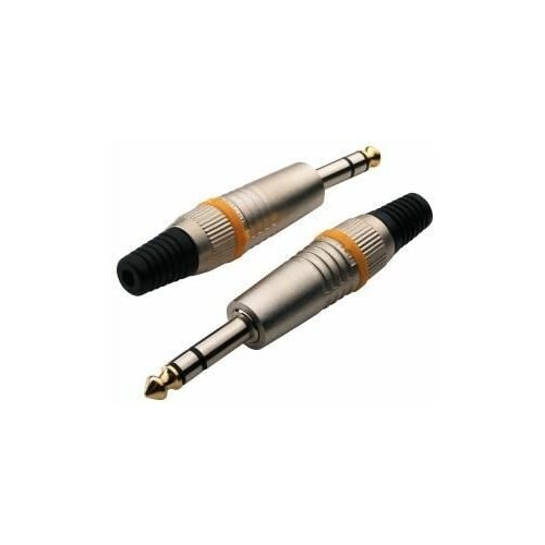 Rockcable RCL10003 M кабельный разъем 6,3 мм балансный (1/4"TRS Jack), металл