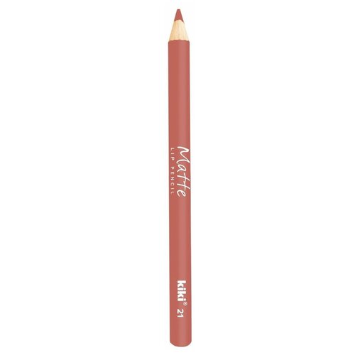 Карандаш для губ Kiki Matte Lip Pencil 21, оттенок сливочный