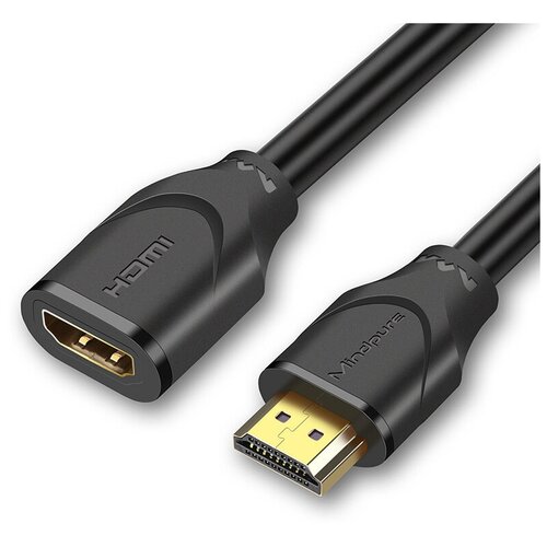 Кабель Mindpure Удлинитель HDMI (M) - HDMI (F) 2.0 AD002 1м