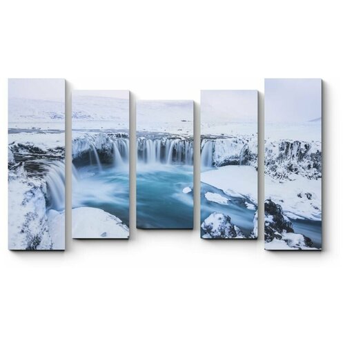 Модульная картина Ледяная красота Исландии180x108