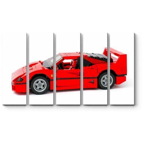 Модульная картина Лего Ferrari F40110x66